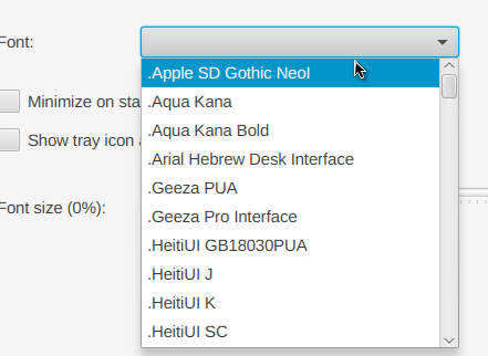 Fonts beginning with a period? / Applications & Desktop Environments / Arch Linux Forums
